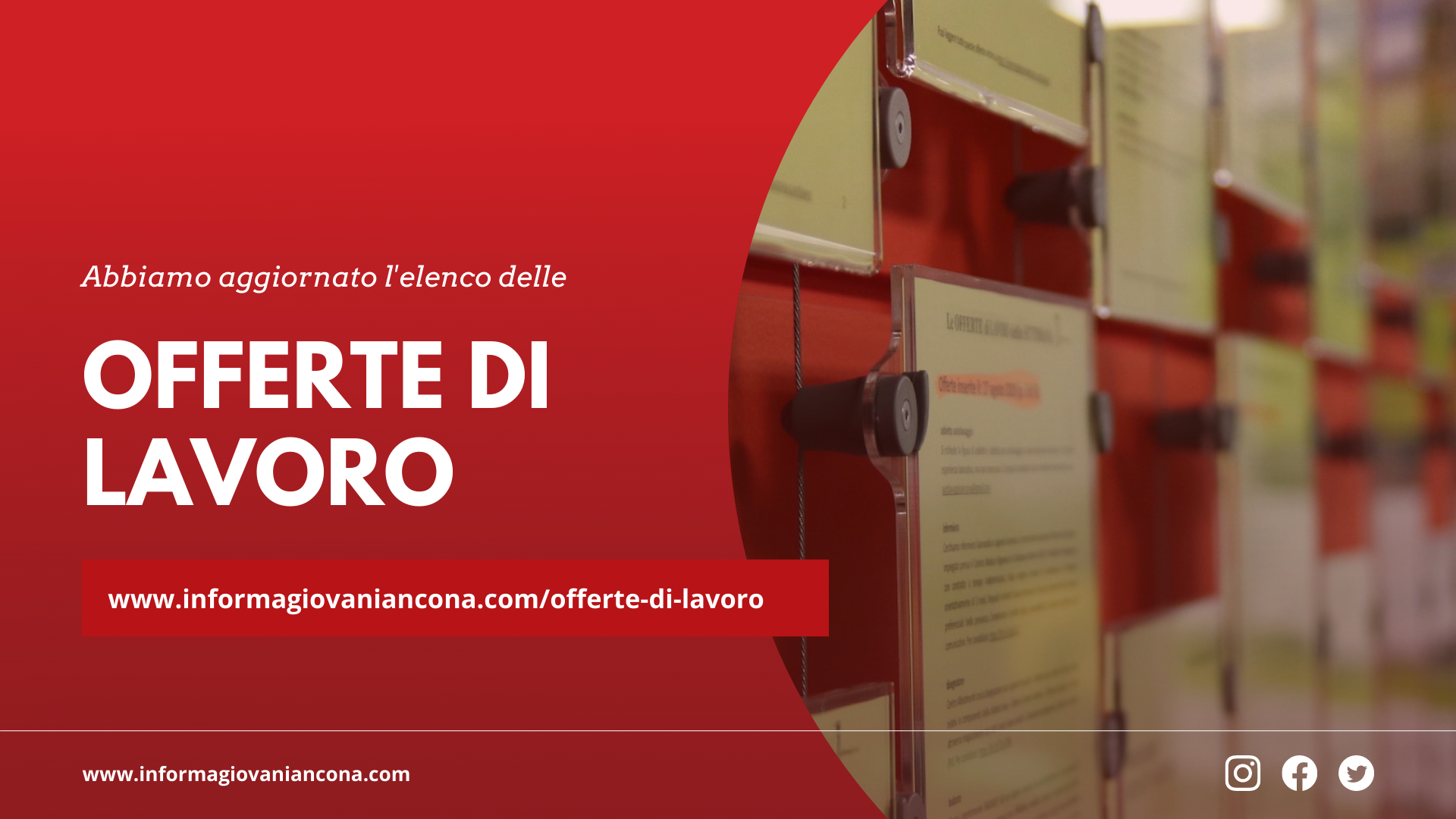 Offerte di lavoro - Informagiovani Ancona